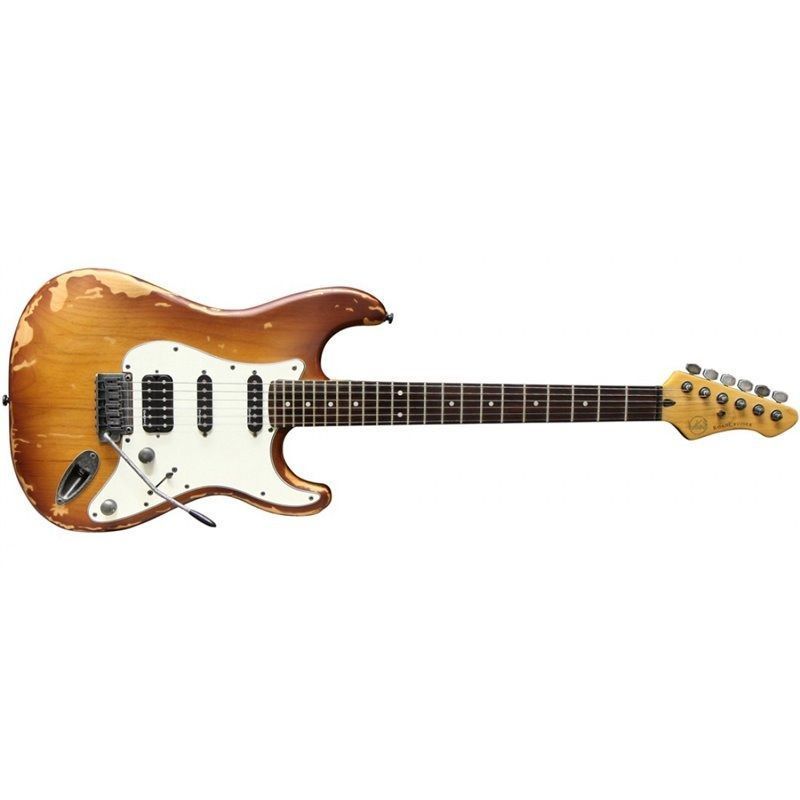 Электрогитара VGS RoadCruiser VST-110 Select Relic Tobacco Burst Купить ...